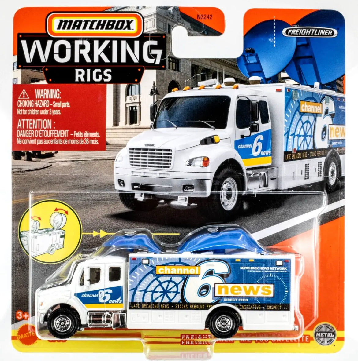 MatchBox Working Rigs Freightliner – Big Top of Scarsdale
